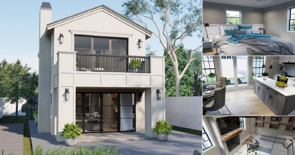 2-Storey Attractive and Elegant Small House Design (6 x 12 M ...