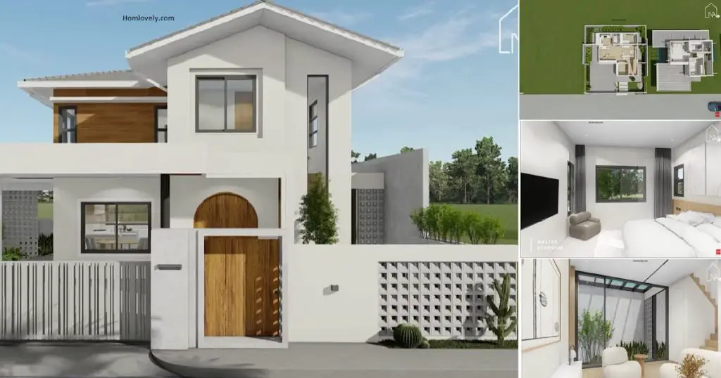 3-Bedrooms Muji Style House Design (2-Storey) ~ » HouseDesigns