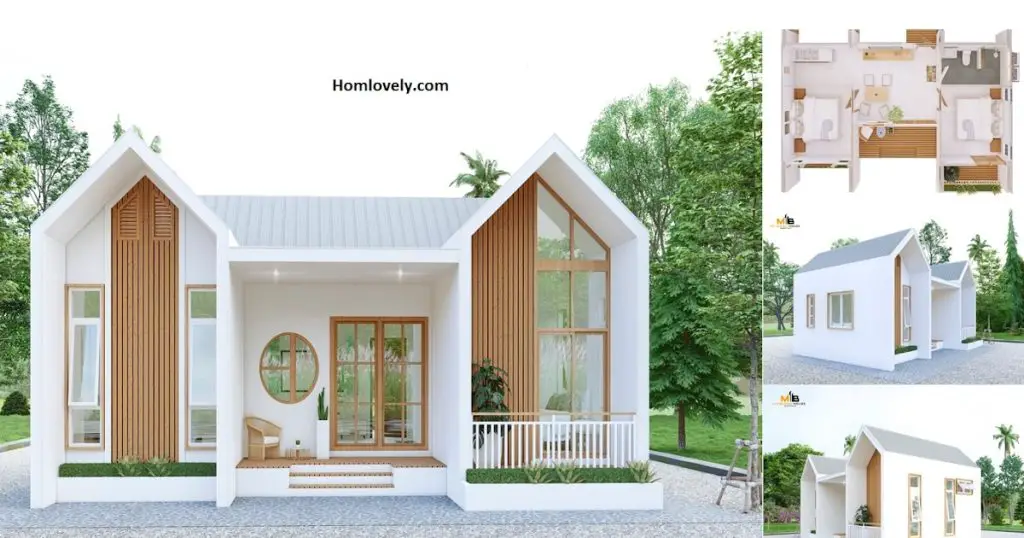 24 sqm Small House Design » HouseDesigns