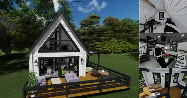6 x 5 M Super Tiny House Design with Loft Bedroom ~ » HouseDesigns