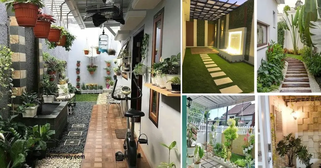 7 Beautiful Landscaping Ideas For “Long and Narrow” Spaces ~ » HouseDesigns