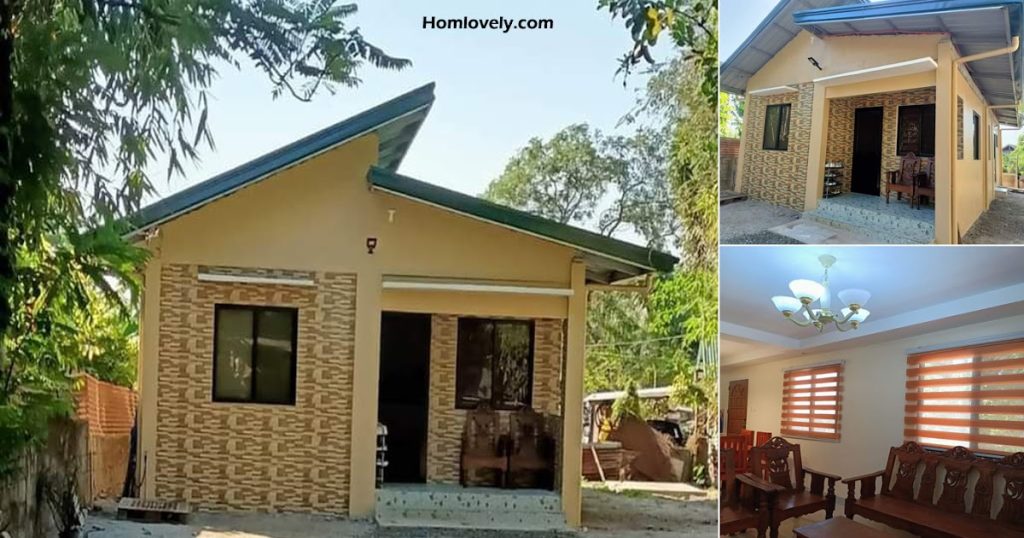 7 X 10 M Simple Small House Design With 3 Bedroom Housedesigns