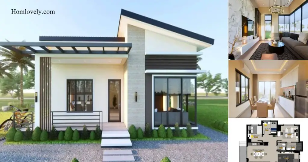 9 x 9 M Stunning Small House Design With 3 Bedroom + House Plan ...