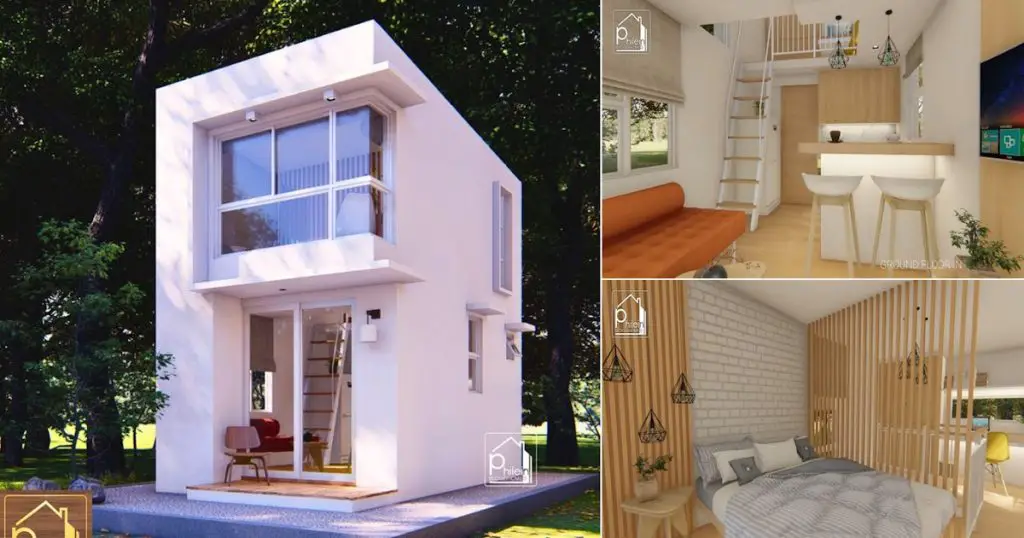 Charming Tiny House Design With Minimalist Interior Room ~ » HouseDesigns