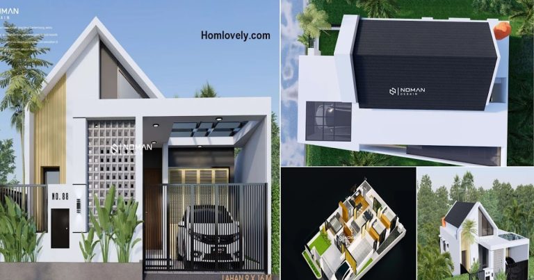 Cozy 9 x 16 M Modern House Design 3 Bedrooms ~ » HouseDesigns