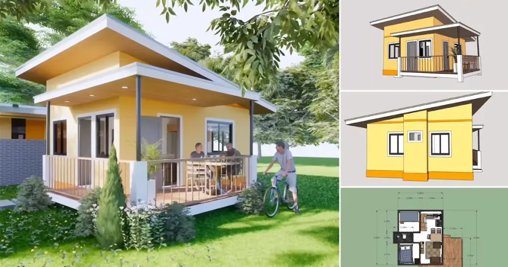 Low-budget Simple House Design 5x6Meters » HouseDesigns