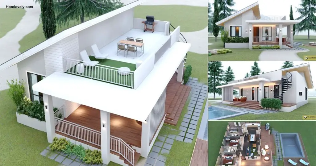 Modern House Design Ideas with Best Roof Deck ~ » HouseDesigns