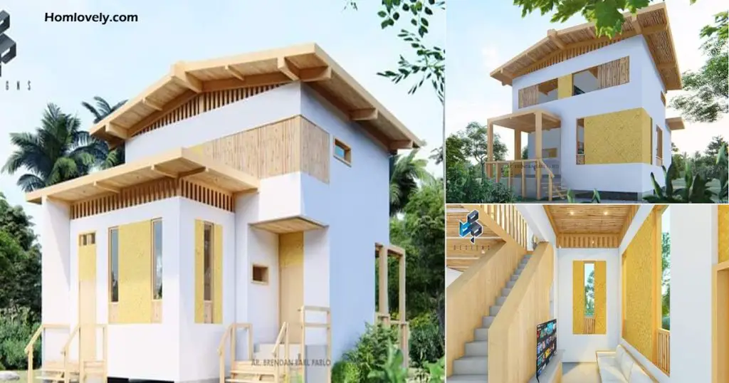Modern House Design With Bamboo and Concrete Material ~ » HouseDesigns