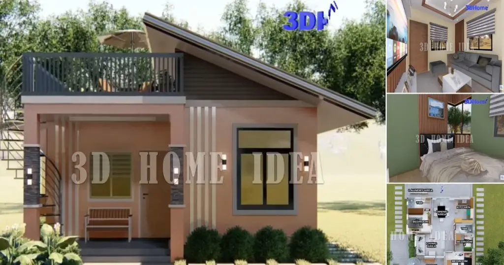Modern Small House Design With 3 Bedroom + House Plan ~ » HouseDesigns