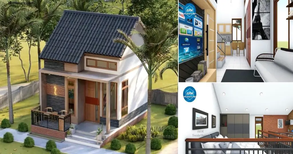 Most Beautiful Tiny House 5×5 Meter » HouseDesigns