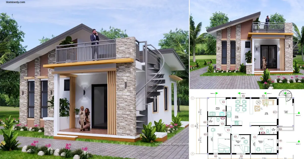 Roof Deck House Design Ideas with Floor Plan ~ » HouseDesigns Roof Deck House Design Ideas with Floor Plan ~ » HouseDesigns