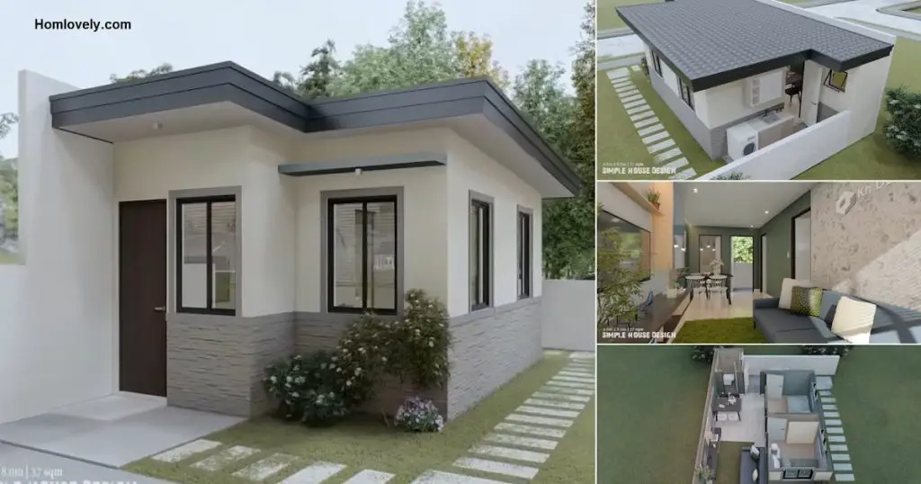 Simple House Design Ideas (37 Sqm) and 3 Bedroom ~ » HouseDesigns