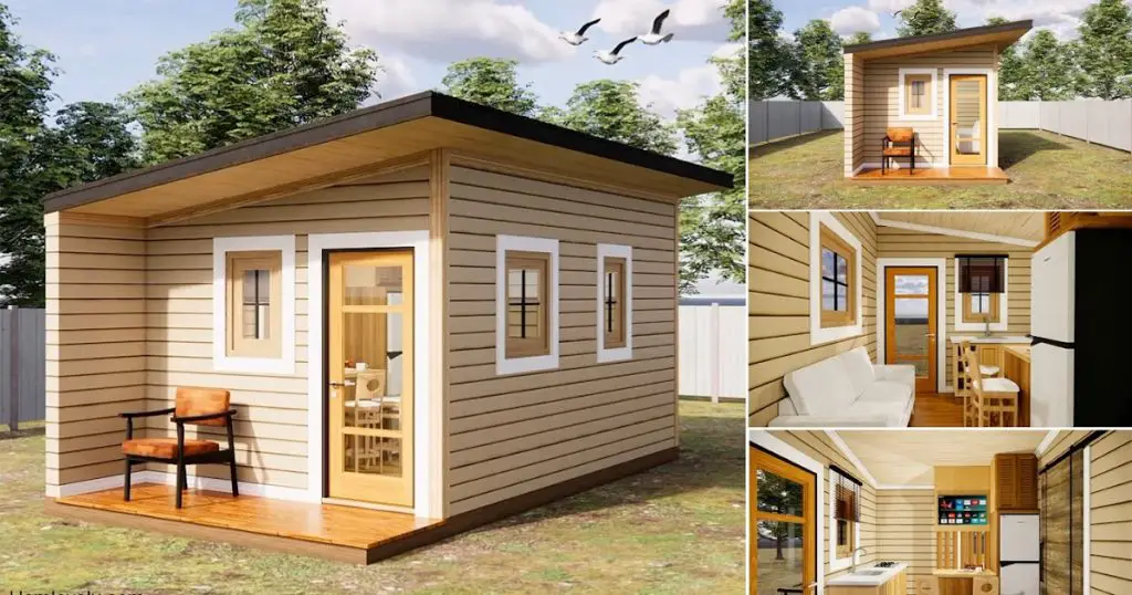 5m x 6m Tiny House Design with House Plan ~ » HouseDesigns
