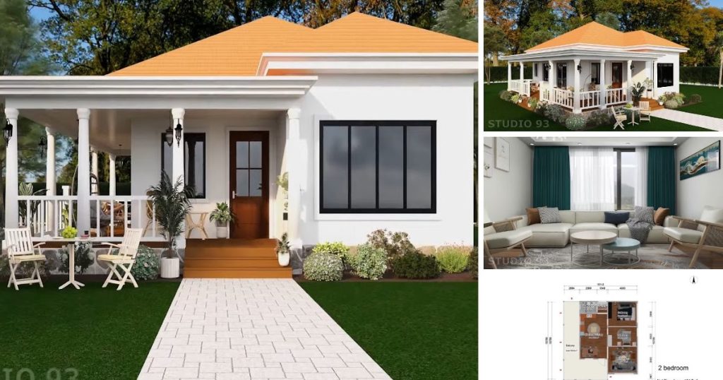 Most Beautiful Small House Design 10 x 10 Meters » HouseDesigns