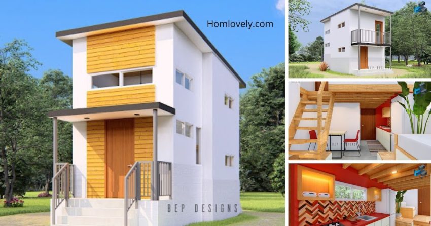 Simple and Tiny 2-Storey House Ideas ~ » HouseDesigns