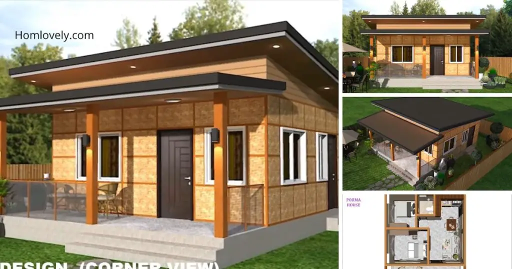 39 SQM Low-budget Compact Amakan House » HouseDesigns