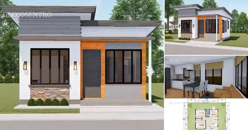 6 x 6 Meters Small House Design for Low Budget ~ » HouseDesigns