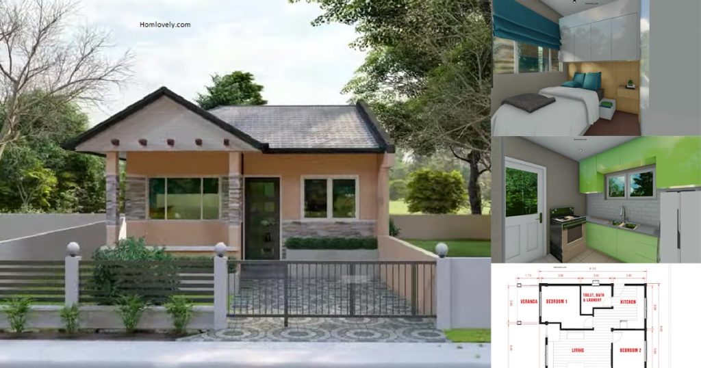 50 sqm Super Simple House Design » HouseDesigns