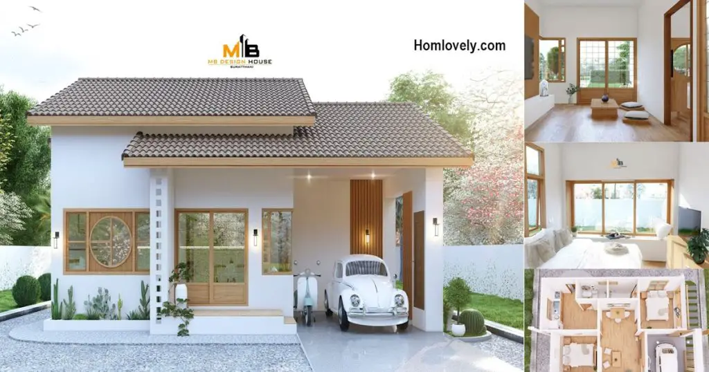 69 sqm Simple Muji House in Minimalist Designs ~ » HouseDesigns