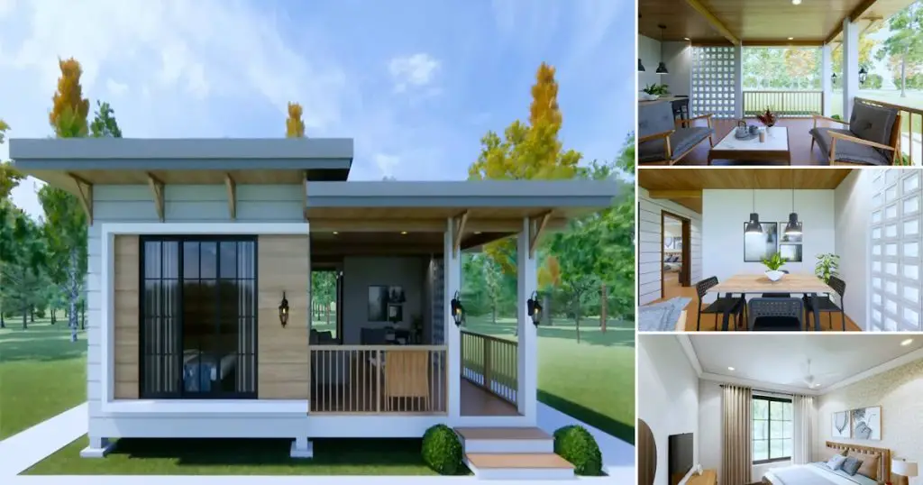 Modern Stilt House Design with Open Space (8 x 9 m) ~ » HouseDesigns