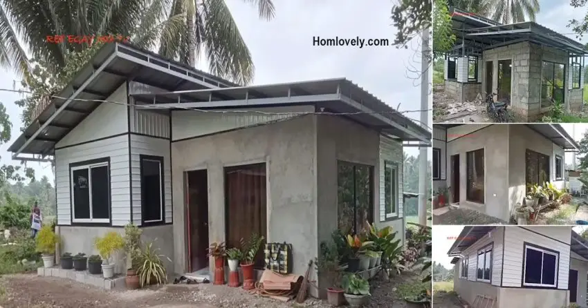 Super Ganda – Half Clading House Design in Low Cost ~ » HouseDesigns