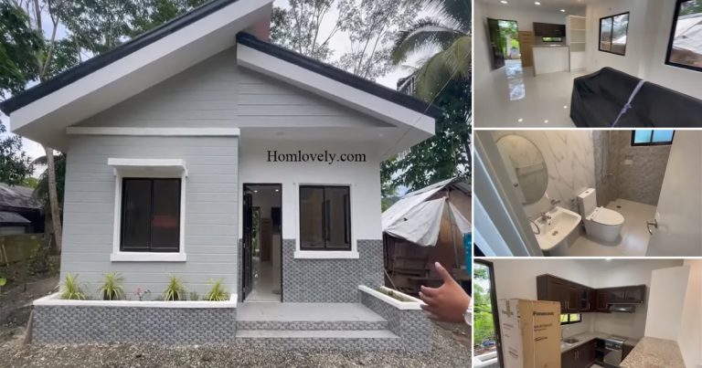 Simple Minimalist Small House Design With Cozy Living ~ » HouseDesigns