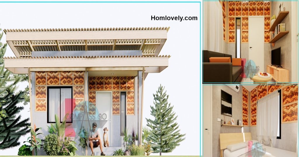 20 sqm Minimalist House Design in Full Rooms (Half Amakan) ~ » HouseDesigns