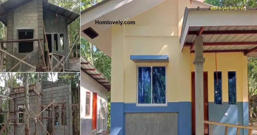 Low Budget Small Bahay 43 sqm (2Br 1Cr) ~ » HouseDesigns