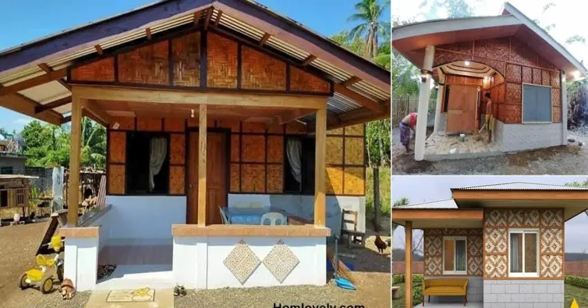 Authentic Amakan House Half Concrete Look Classy ~ » HouseDesigns