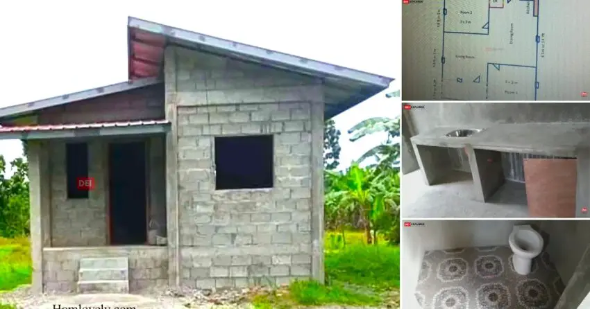 Katas Ng OFW Small House Design With Floor Plan ~ » HouseDesigns