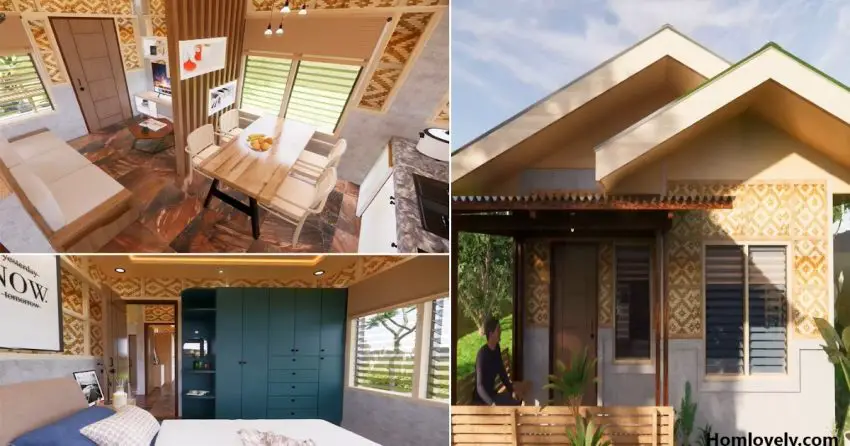 6m x 8.2m Compact Half-Amakan Design 3Br ~ » HouseDesigns