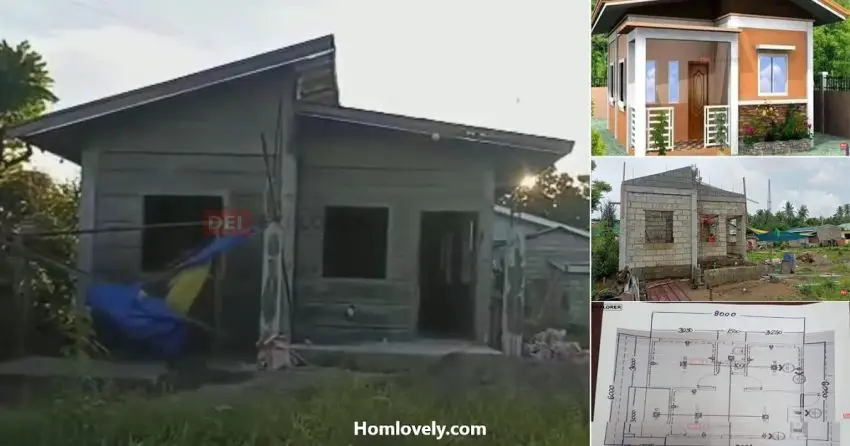 Super Ganda OFW House Design 48 sqm 2Br 1Cr ~ » HouseDesigns