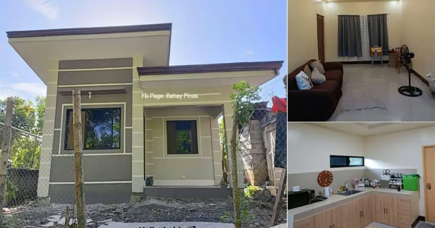 700K Small House Design (45 sqm) with Modern Style » HouseDesigns