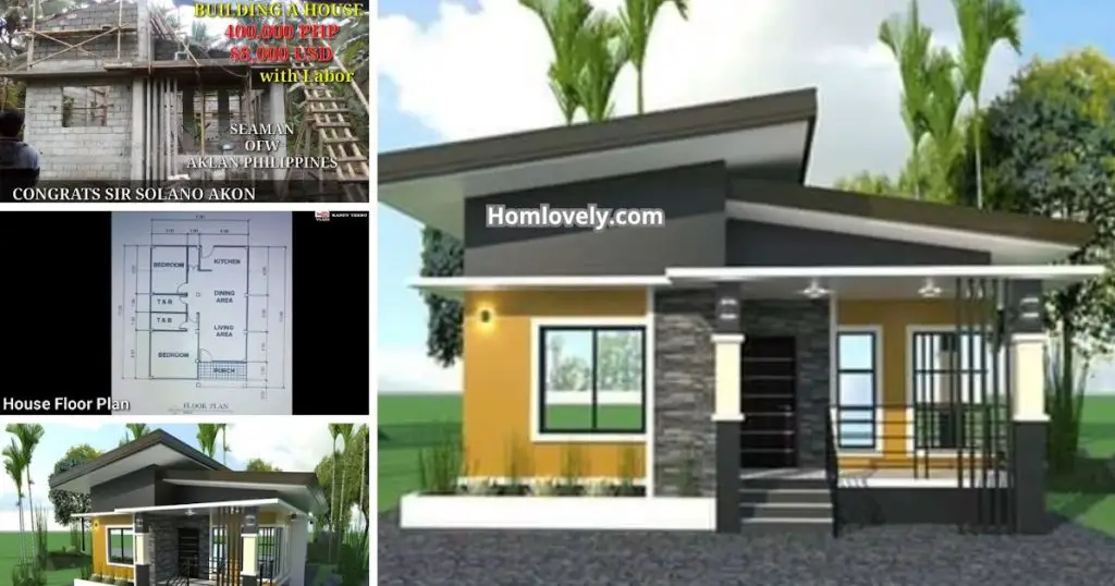 Inspiring OFW Simple House 88 sqm with Floorplan ~ » HouseDesigns