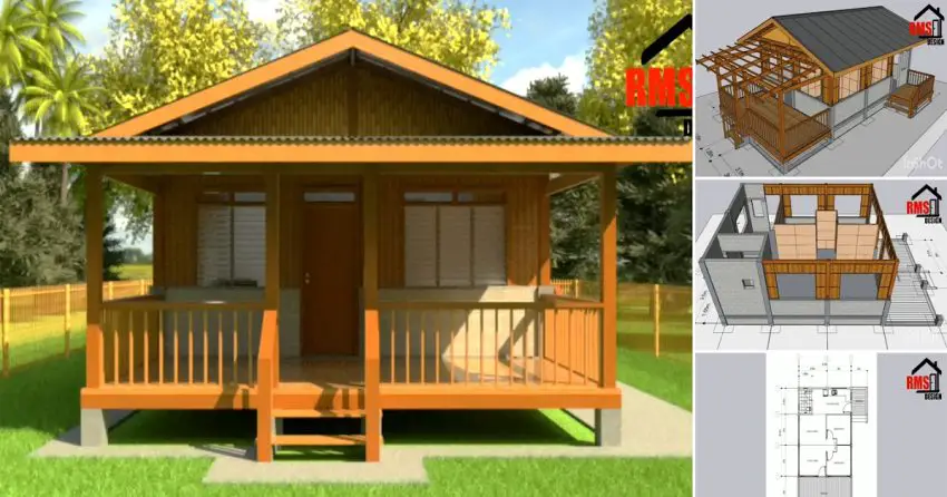 48sqm Slatted Amakan House that Save for Low Budget ~ » HouseDesigns