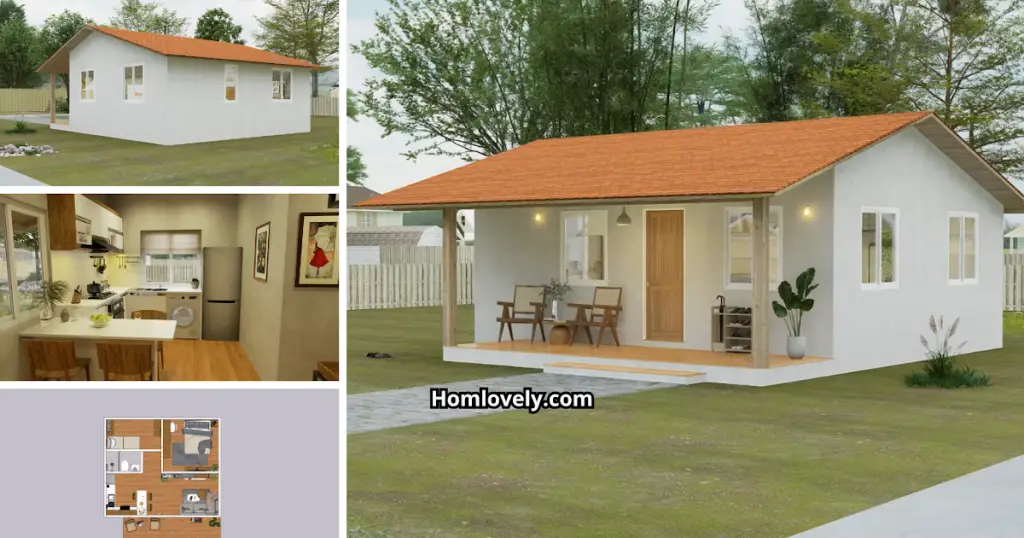 Simple Napakaganda Bahay with Floor Plan 6×7 Meters ~ » HouseDesigns