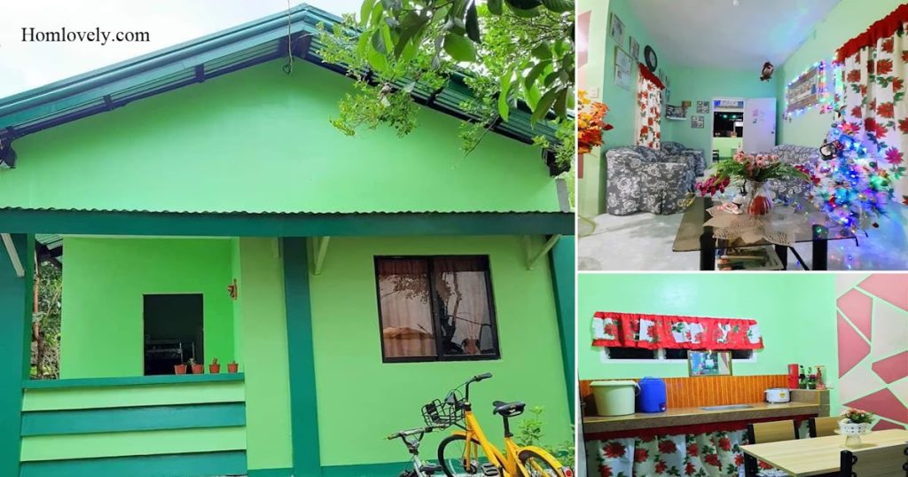 Simpleng Green Bahay Design For Small Families ~ » HouseDesigns
