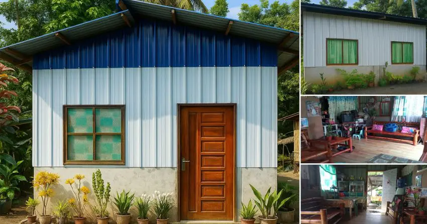 195K Simple Cladding House ~ » HouseDesigns